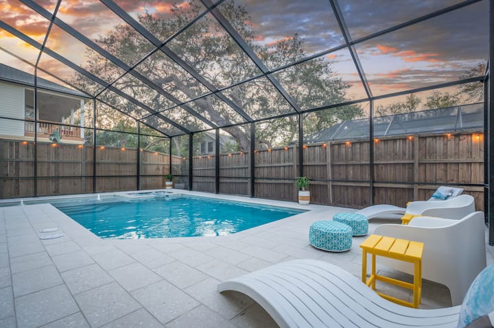2bd, Pool+spa, Walk To Beach, Putput, Kayaks - Vilano Beach, FL