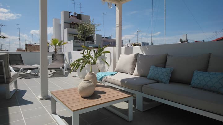 Neu Designer Stadthaus Strand Und Jachthafen - Valencia