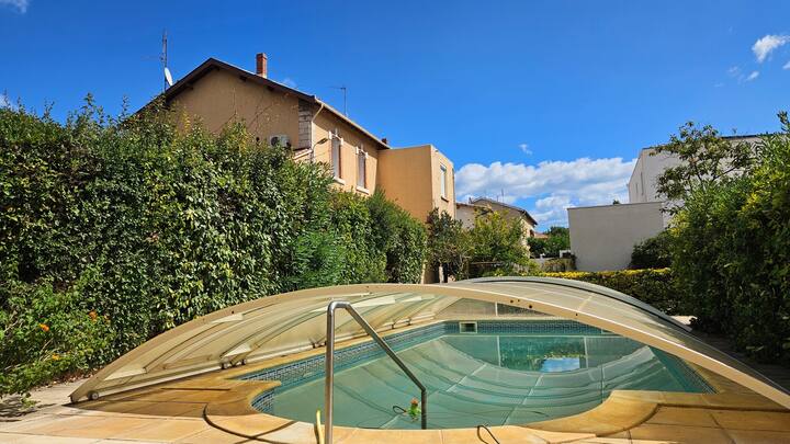 Spacieuse Et Lumineuse Maison/grand Jardin/piscine - Sète