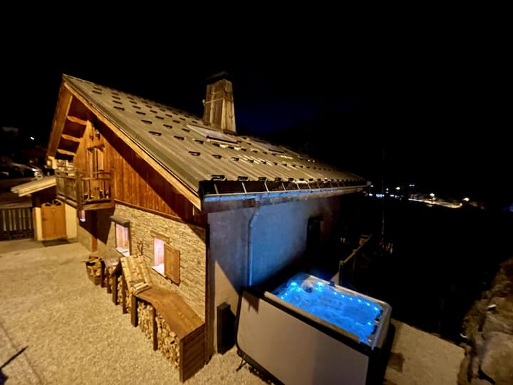 Le "Tout Schuss" Chalet, Spa Privé, Piste à 100m - L'Alpe d'Huez
