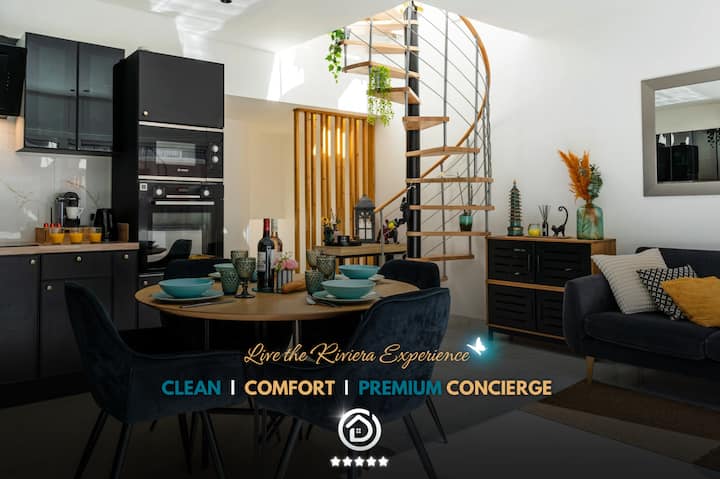 Escapade ÉLégante à Nice : Calme, Confort & Charme - Nice