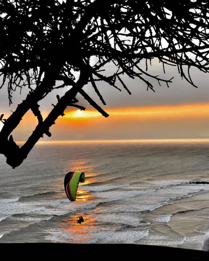 Oceanview Apt | Miraflores Prime | Wi-fi + Netflix - 利馬