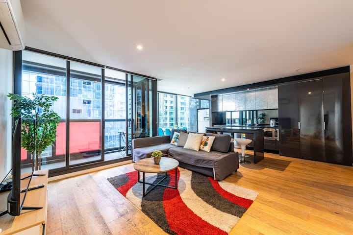 Lv31-stunning Views 3b2b Apt|7 Beds|2min-station - Melbourne
