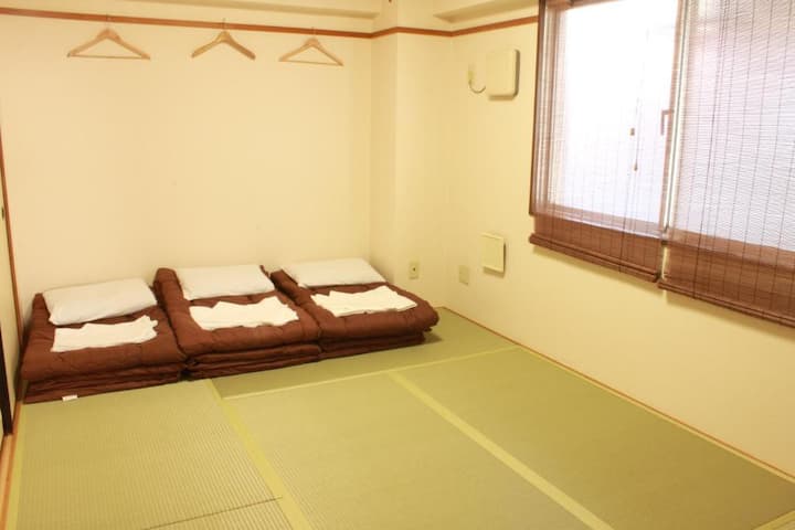 【Near Tourist Spots】japanese Room/with Toilet/3ppl - 니시노미야시