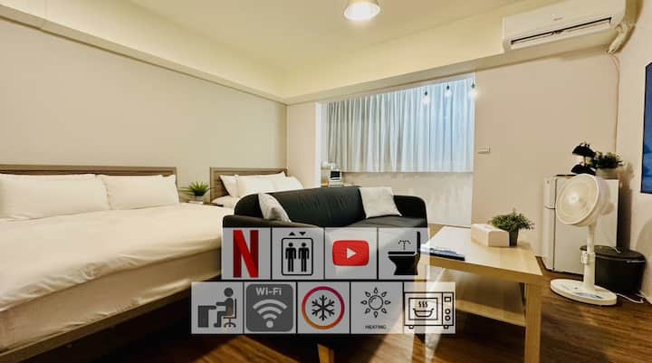 H49/1-4pp/1mintoximending/wifi/heater/netflix - Taipei Railway Station