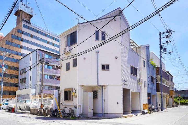 Naniwa Ward, Osaka 8ppl Modern House Free Parking - Osaka, Japan