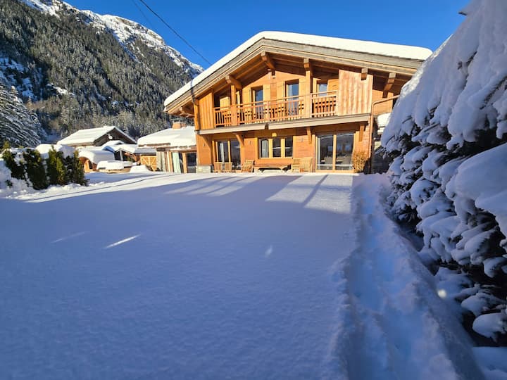Chalet 200m² Avec Jacuzzi Sauna Et Vue Panoramique - Chamonix-Mont-Blanc