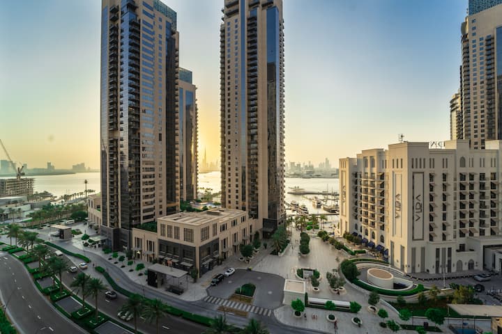 Spacious 3bdr Apartment In Wonderful Creek Harbour - 