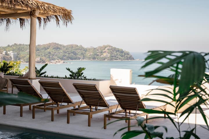 Casa Churro W/ Private Pool & Stunning Ocean View! - Sayulita