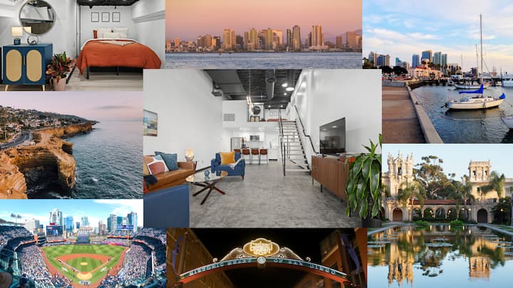 Loft-walk To Balboa Park, Sd Zoo, Little Italy - San Diego, CA