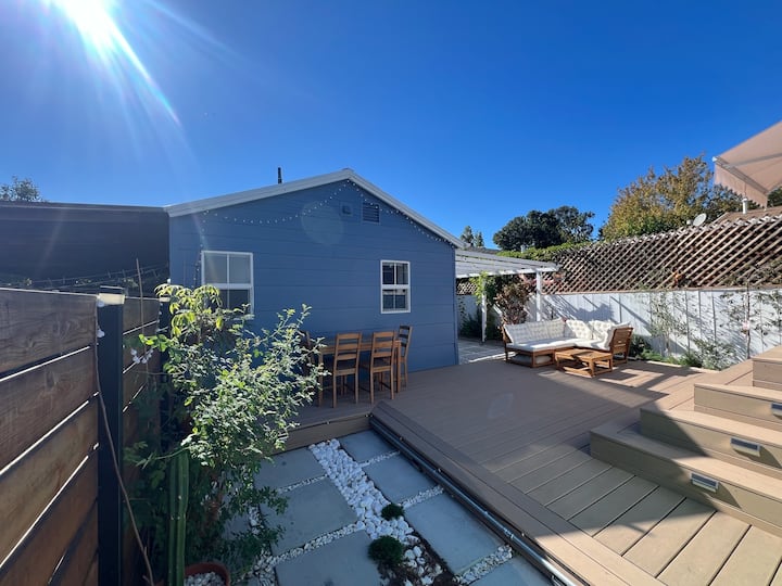 Sunny Guesthouse 2bd/1bth  & Backyard Bliss - Piedmont, CA