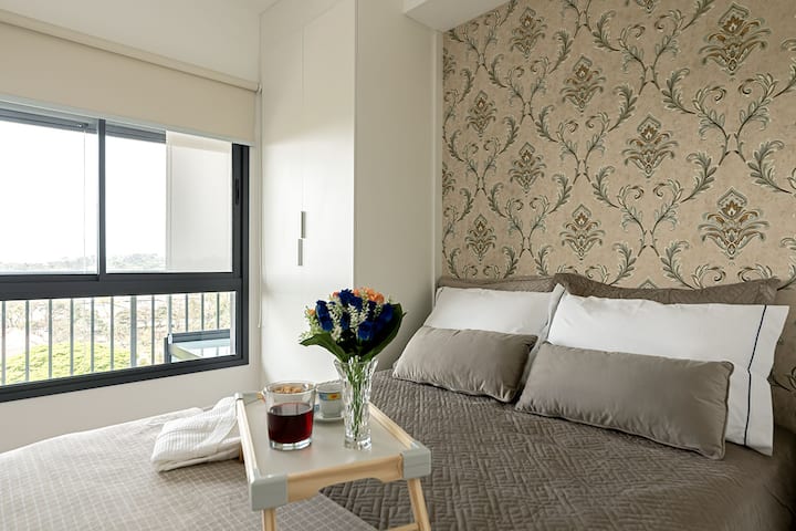 1003 - Studio Novo Mobiliado Perto Do Consulado - Santo Amaro