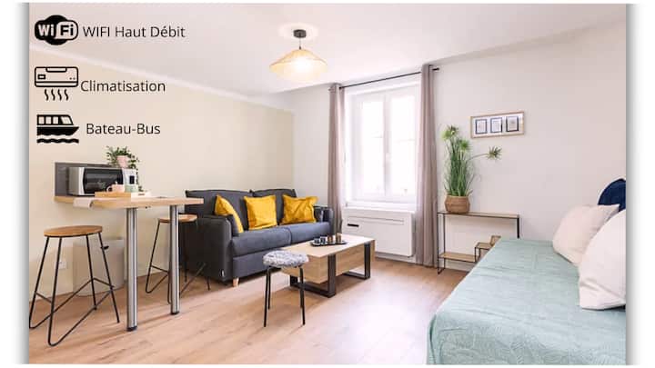 Escapade Au Port, Studio Climatisé - La Seyne-sur-Mer