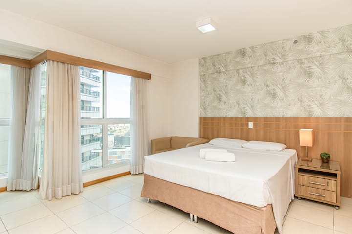 Flat Com Academia E Piscina Próx. A Esplanada - Brasilia City