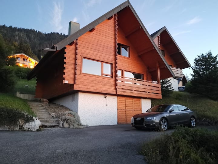 Chalet Les Alpages Vue Panoramique Sur Lac Léman - Thollon-les-Mémises