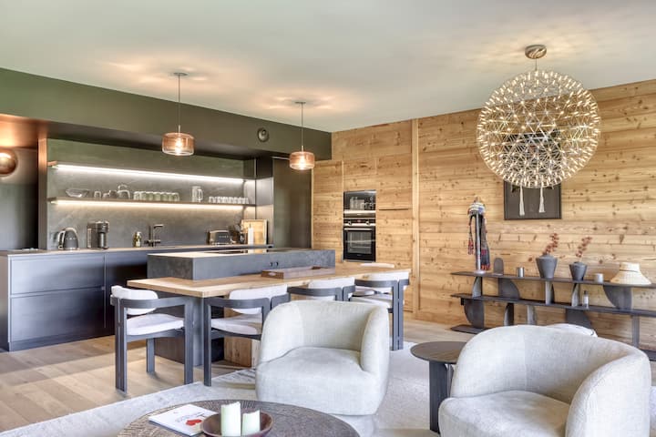 Le Cœur De Megève - Jardin Privatif De 250m² - 梅傑夫