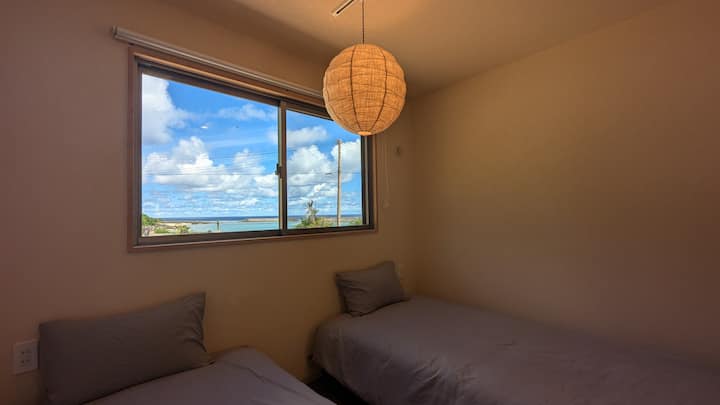 【New Hotel】no Meal/suite Twin (Ocean View)/2ppl - 오키나와시