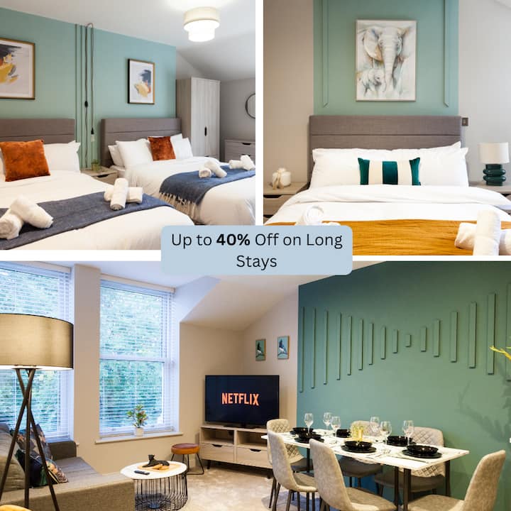 Long Term Stays 40% Off- Contractors-professionals - Leeds