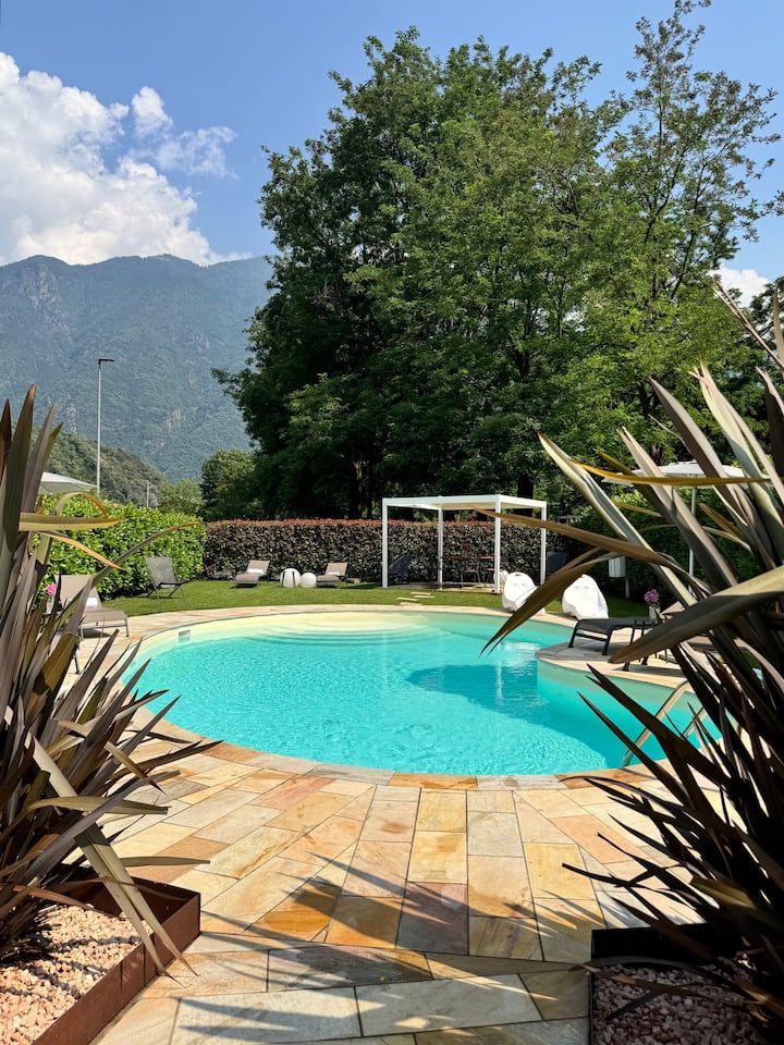 Relax Alle Terme: Design Con Piscina E Balcone - Montecampione