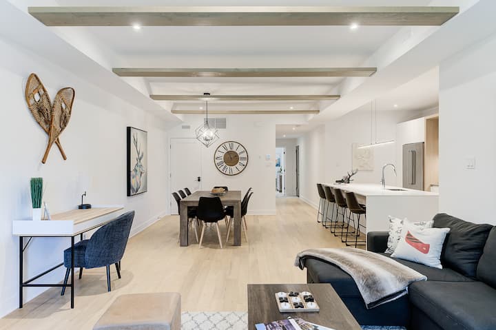 Ski Tremblant-verbier Condo 2 Free Parking Spa/gym - Mont-Tremblant