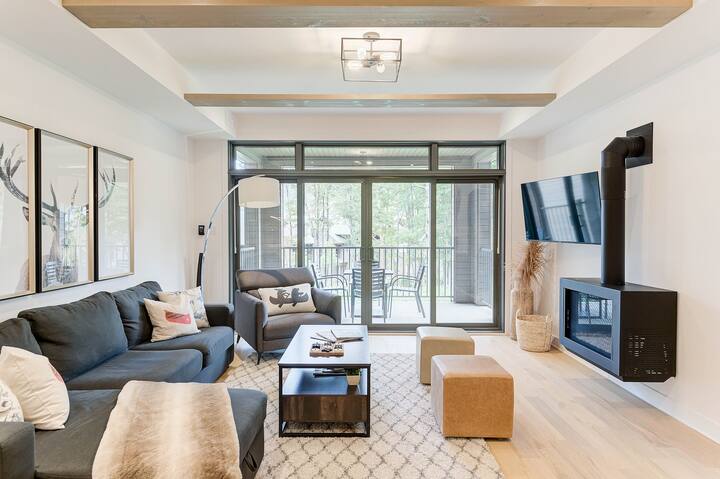 Ski Tremblant-verbier Condo 2 Free Parking Spa/gym - Mont-Tremblant