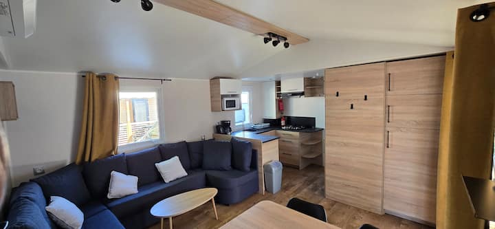 Mobil Home Cataleya Au Bord De La Mer - Canet-en-Roussillon