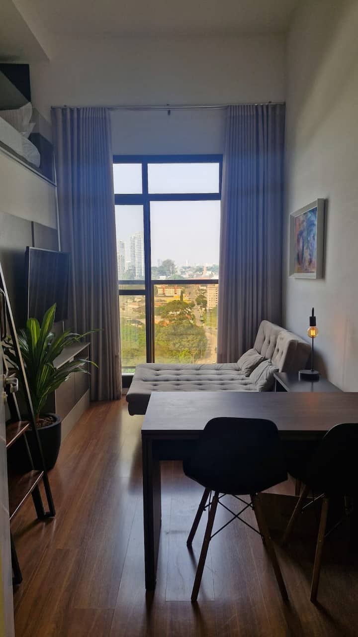 Studio Aconchegante Vista Linda Curitiba Ecosmart - クリティバ