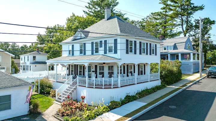 Walk 2 Beach | Huge Deck | Ocean View | Beach Gear - Old Orchard Beach, ME