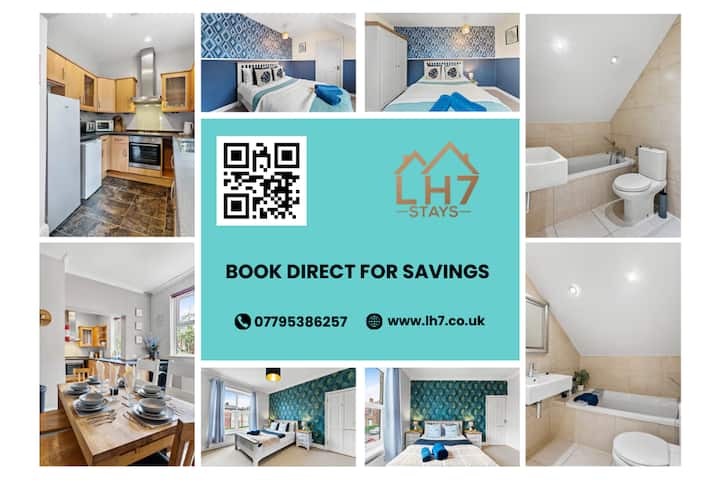 Book A Week | Save 10% | Wifi | Parking | Sleeps12 - Sheffield