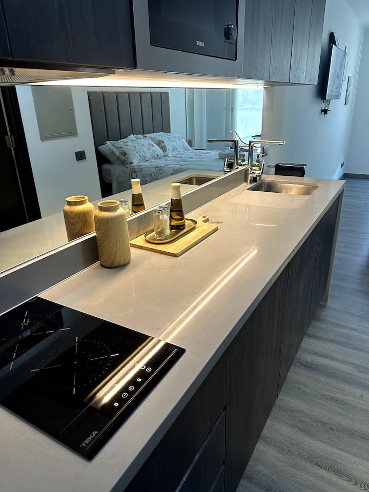Apartamento En Santiago-wifi-a/c-café-agua-vino. - Santiago
