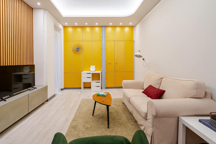 Stylish 2-bedroom & Patio – City Center, 31-daymin - Madrid