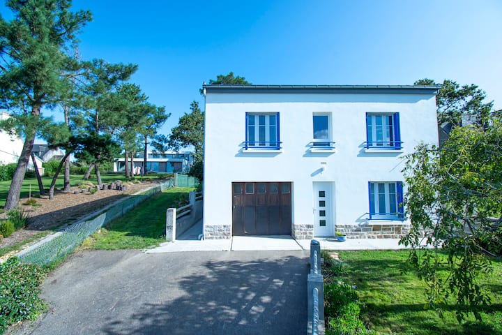La Maison Bleue | Belle Vue Mer Et Jardin - Crozon