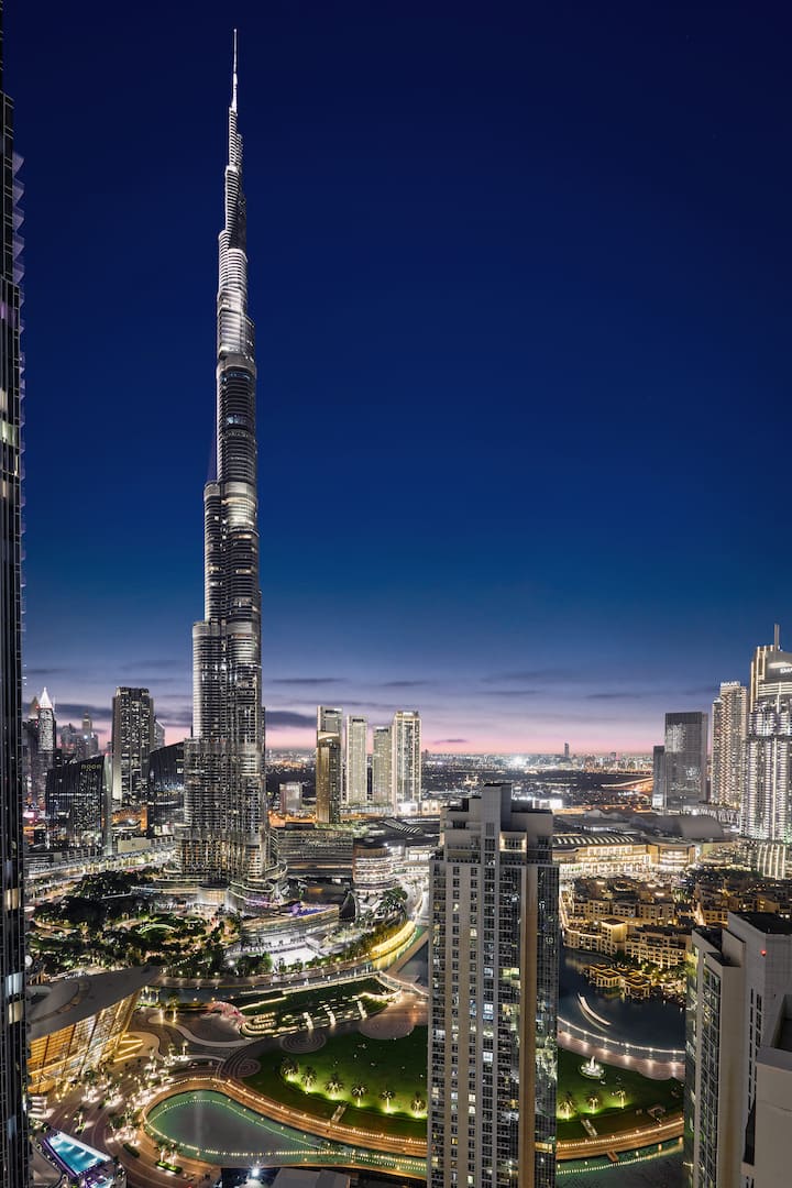 The Luxe 4br : Burj Khalifa Fireworks & Fountain - Dubai