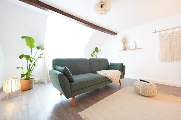 Top Floor - 52m² - In Townhouse -  All You Need! - Halle (Saale)