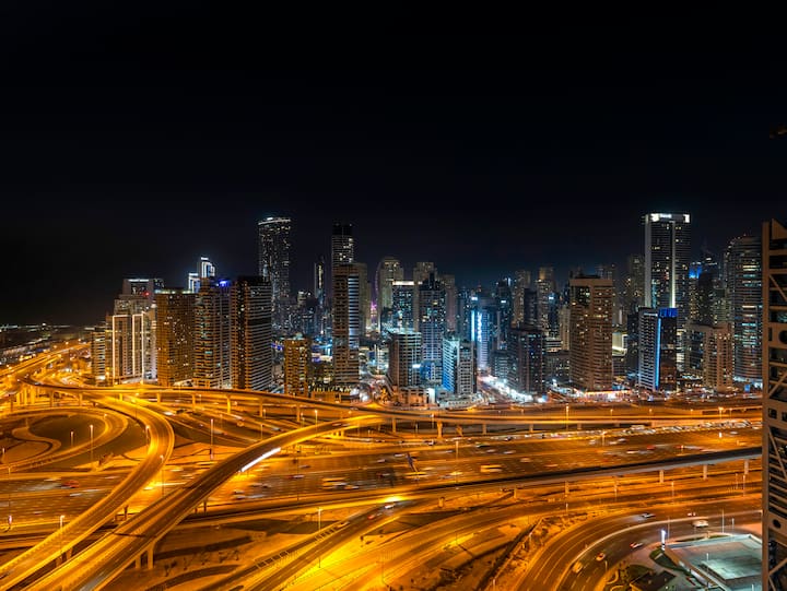 Bright 2br• Panoramic View • Family & Work - Dubái