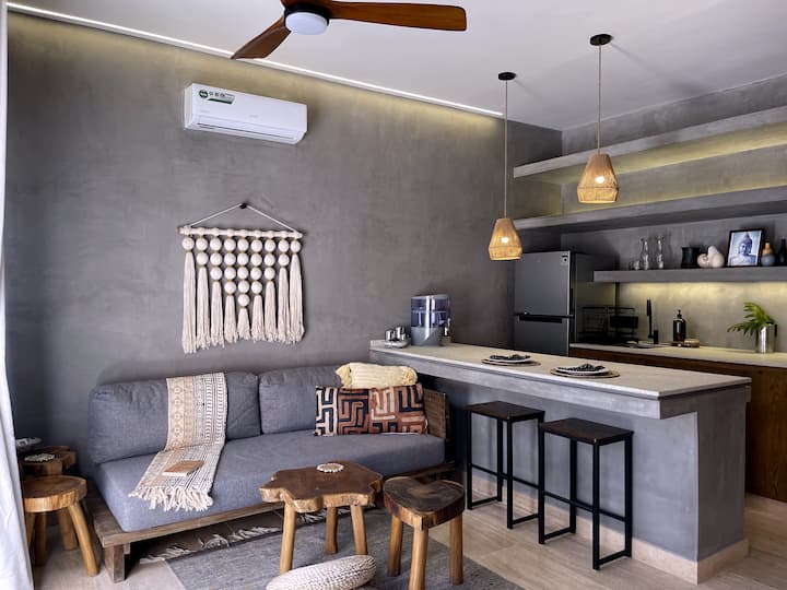 Global Chic Cozy Health Haven In Best Neighborhood - Tulum