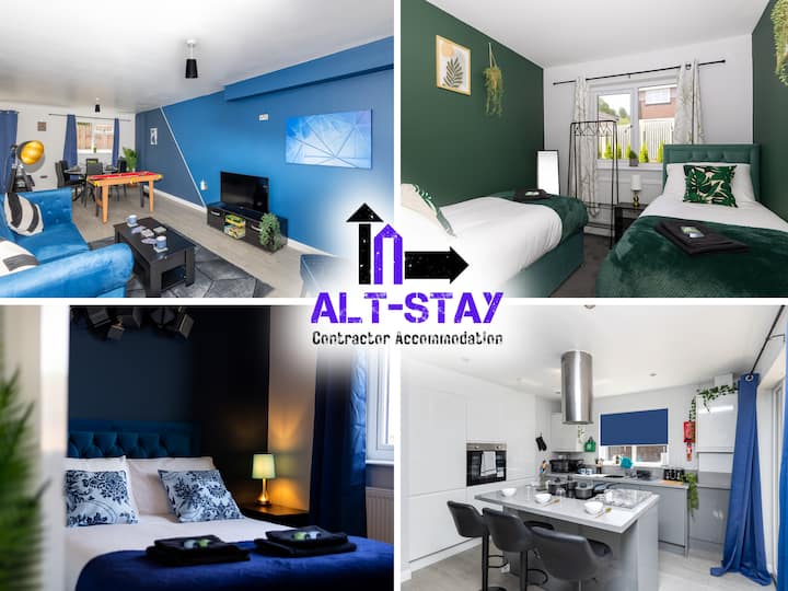 Leeds 3br|team Stay|long Stays|wi-fi|self Check-in - Leeds