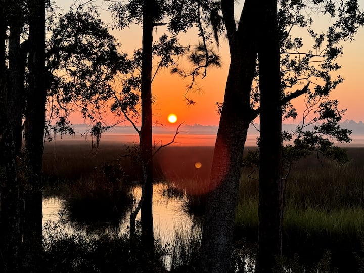 Marsh View Cottage With Golf - Kingsland, GA
