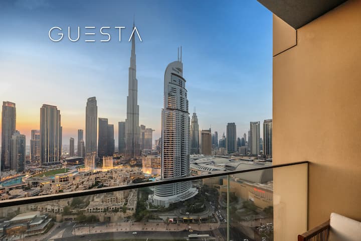 2 Bdr Burj Khalifa & Fountain View In Burj Royale - Dubai
