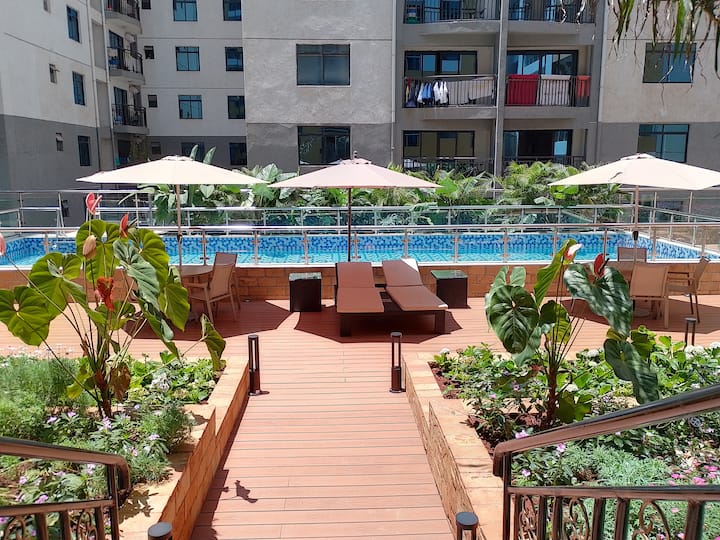 Studio In Kileleshwa: Gym, Pool, Netflix, Washer - Nairobi