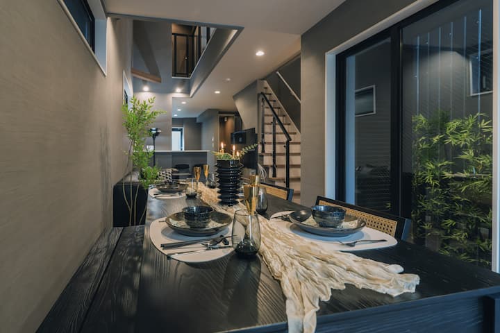 海蔚|临近难波，通天阁，天王寺|四桥线地铁直达难波，日本桥，心斋桥，梅田|花园町站２分钟|精美一户建 - Osaka