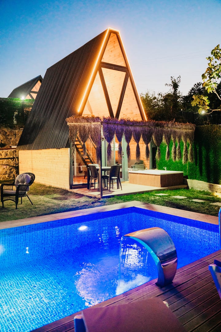 Magic-5 Isıtmalı Havuz Jakuzi Geniş Bahçe - Sapanca