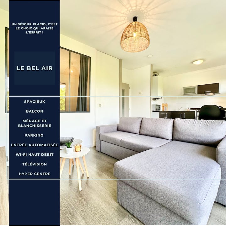 Le Bel Air - Centre Ville - Parking - Balcon - Mont-de-Marsan