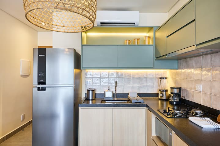 Apartamento Próximo Ao Mar Loft Varanda - Ubatuba