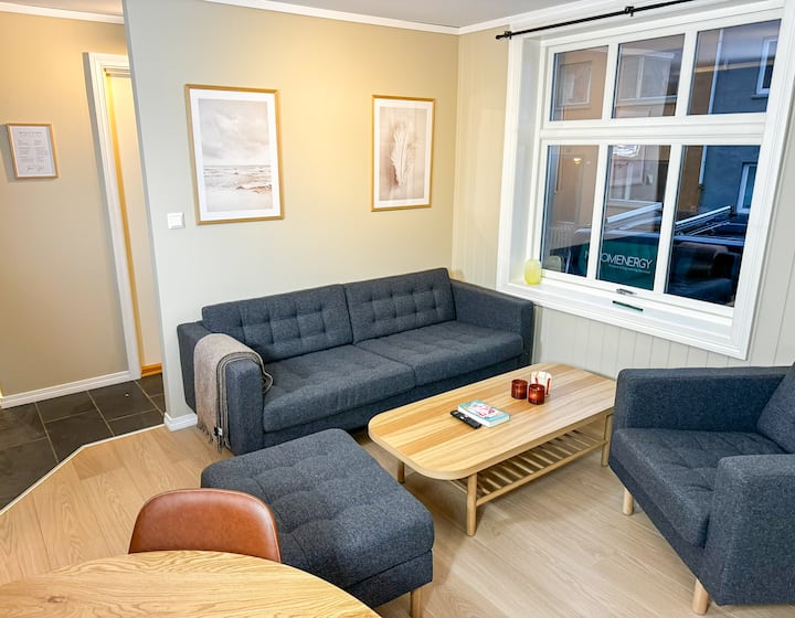 Sentral Leilighet Med Parkering Og Peis - Bergen