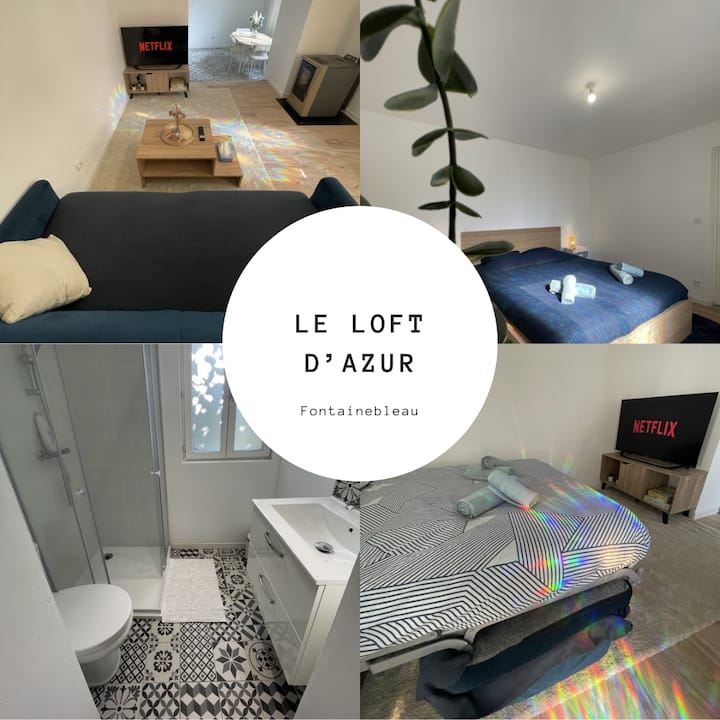 Le Loft D'azur • Cozy • Netflix - Fontainebleau