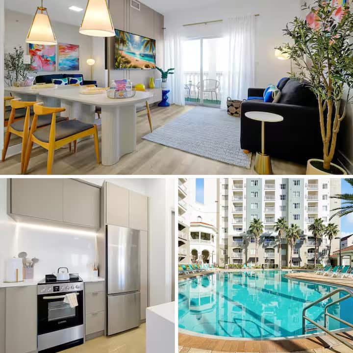 7 Min. Universal Studios Best Location 2-bed - Orlando