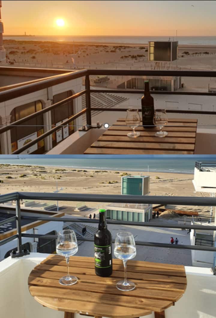 Vue Mer 2 Apparts Malo-les-bains - Dunkerque