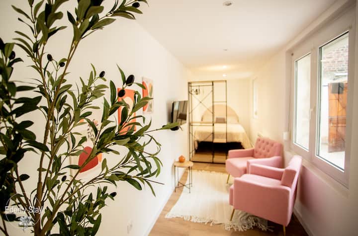 Studio La Rose – Wifi Fibre | 5 Min Du Centre - Saint-Quentin