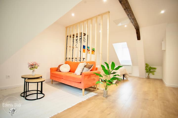 L'hibiscus – 5 Min Du Centre|wifi & Netflix - Saint-Quentin